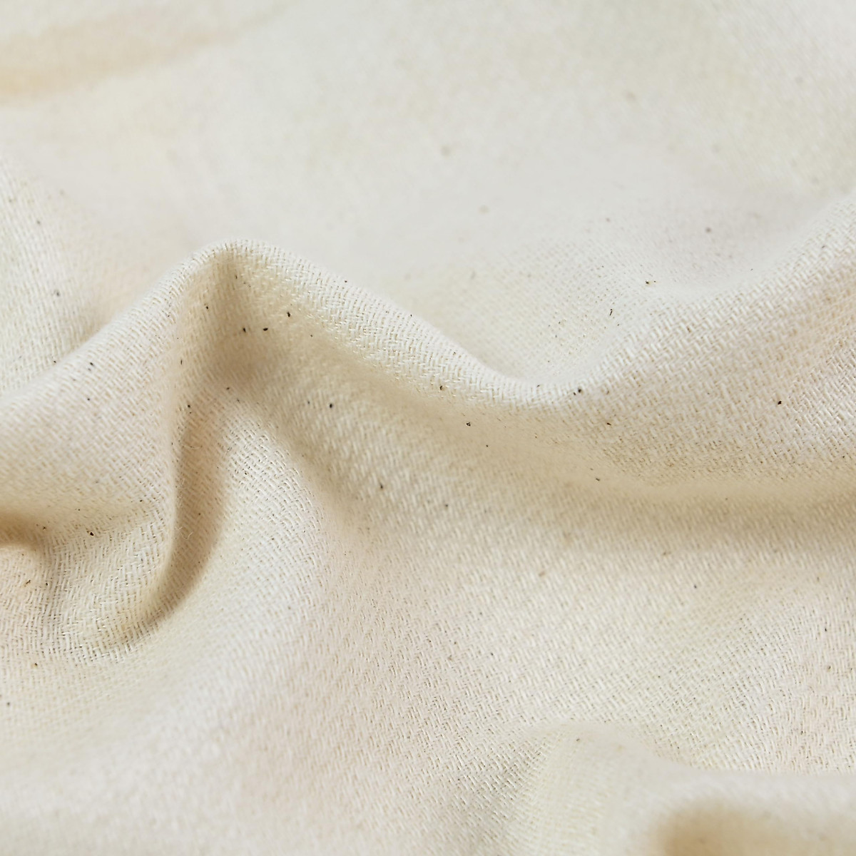 OsoCozy Unbleached Birdseye Flat Cloth Diapers (1 Dozen) - 27.5 x 30.5 Inches, One-Layer Flat Cloth Baby Nappies Made of Soft, Durable 100% Birdseye Weave Cotton