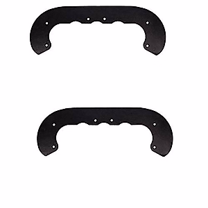 2 Pack of 5662 Rubber Auger Paddles; Replaces Ariens/Gravely 53802900