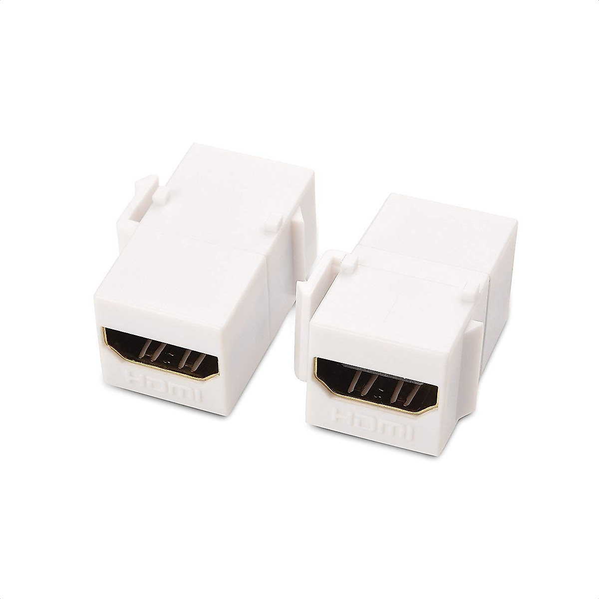 Cable Matters (2-Pack) Gold-Plated HDMI Keystone Jack Insert
