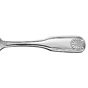 New Star Foodservice 58260 Shell Pattern, 18/0 Stainless Steel, Serving Spoon, 8.4-Inch, Set of 12