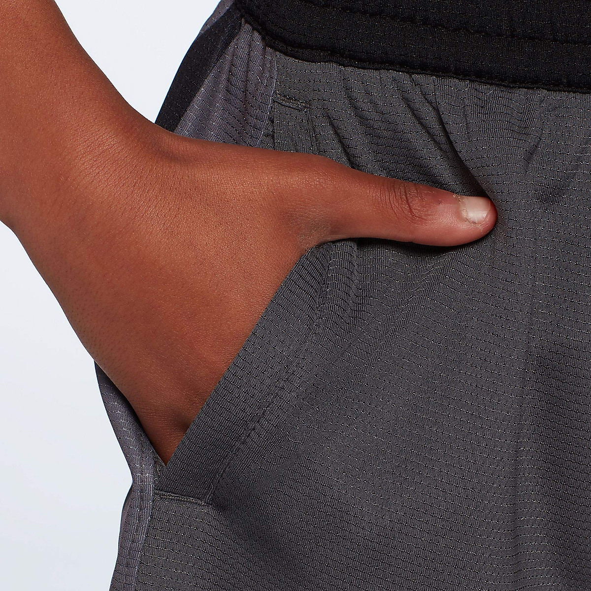 Nike Dri Fit Elite Stripe Short AQ9473 021 Dark Gray | Black S