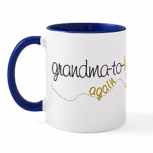 CafePress Grandma To Bee Again Mug Ceramic Coffee Mug, Tea Cup 11 oz