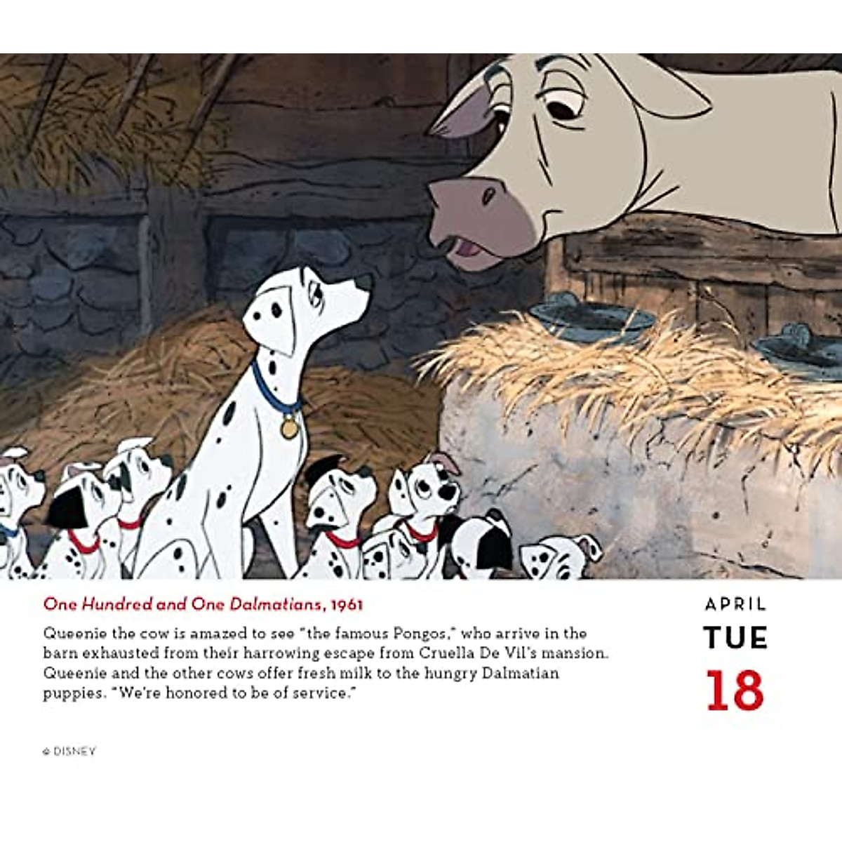 Disney A Year of Animation: 2023 Daily Calendar