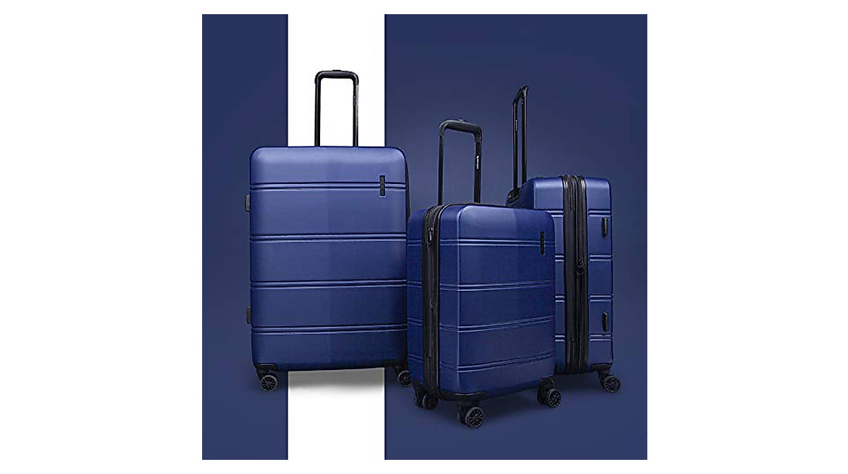 Swiss Mobility LAX 3-Piece Hard Shell Luggage Set with Spinner Wheels