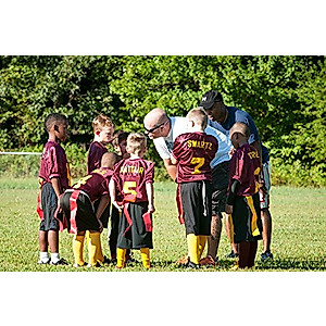 Flag Football 12 Players 3 Flags Adult Kids Youth Set 55 Pieces with Football