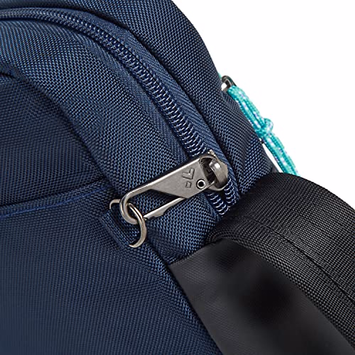 Travelon Greenlander Sustainable Anti-Theft Small Crossbody, Galaxy Blue, 7.5" W x 10.5" H x 2.75" D