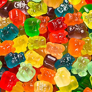 Albanese World's Best Gummi Snack Packs, 12 Flavor Gummi Bear Cubs, 50 - 0.5oz Mini Packs of Candy