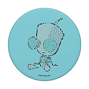 Invader Zim Gir Doom Fill PopSockets PopGrip: Swappable Grip for Phones & Tablets