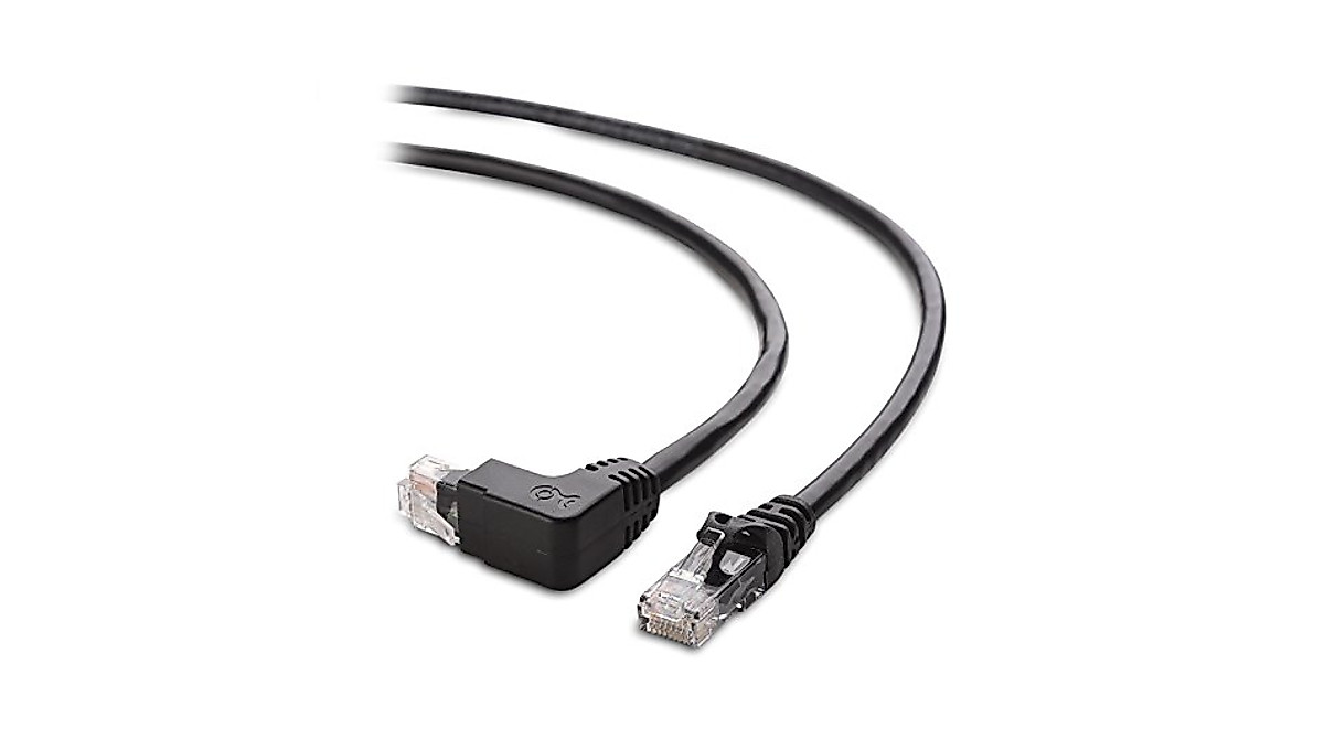 Cable Matters 10Gbps Cat 6 Right Angle Ethernet Cables