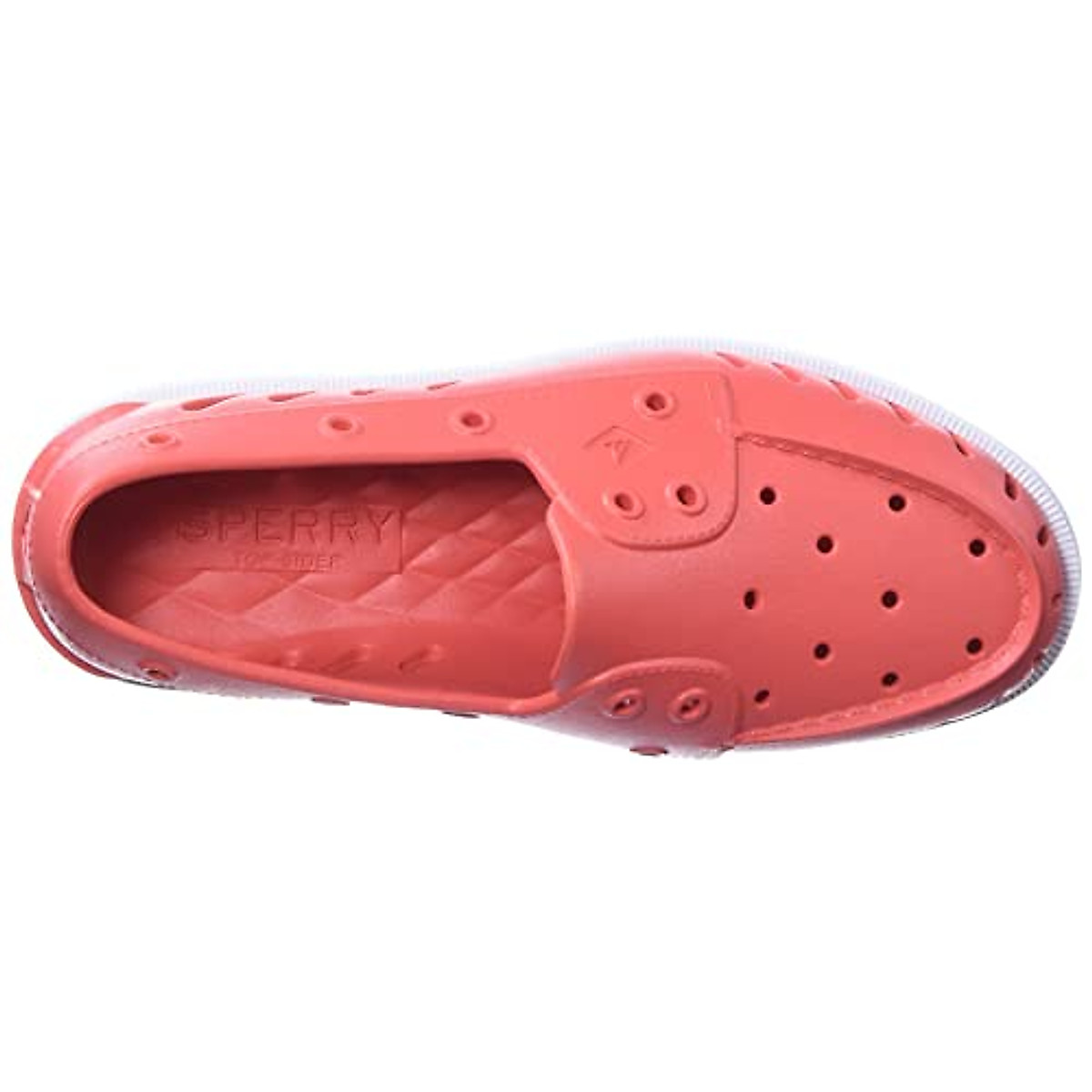 Sperry Womens AO Float Pull-on Non-Marking Boat Shoes Red 6 Medium (B,M)