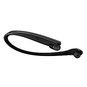 LG TONE Flex Wireless Bluetooth Stereo Neckband Earbuds HBS-XL7 - 32-Bit Hi-Fi DAC, Meridian Audio, Black