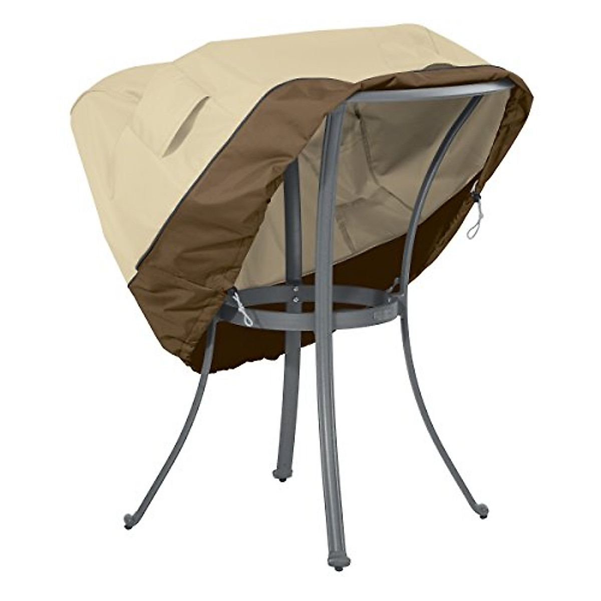 Classic Accessories Veranda Water-Resistant 50 Inch Round Patio Table Cover, Outdoor Table Cover