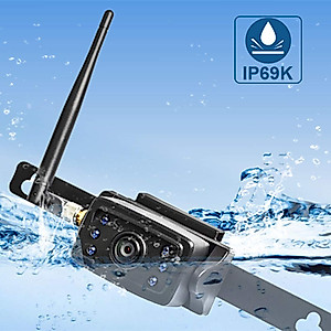 Haloview CA109 Wireless 720P High Definition License Plate Rear View Camera Hitch Camera for MC7108/MC5111