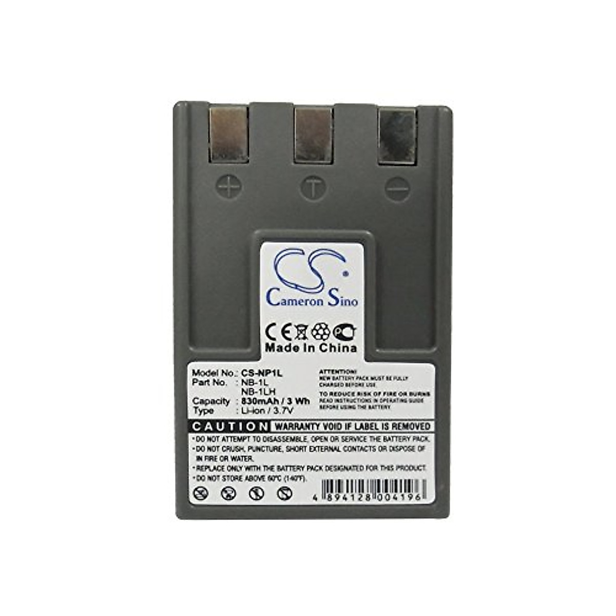 CHGY 3.7V Battery Replacement Compatible with can0n IXY Digital 200, IXY Digital 200a, IXY Digital 300, IXY Digital 300a, IXY Digital 320, IXY Digital 400, IXY Digital 430