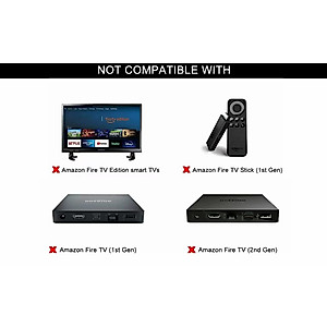 KONROBIN L5B83G Voice Replacement Remote Control (3rd Gen) Compatible with TV Controls,KONROBIN for Amazon Fire TV Stick (2nd Gen,3rd Gen,Lite,4K), Fire TV Cube (1st Gen and Later),Fire TV (3rd Gen)