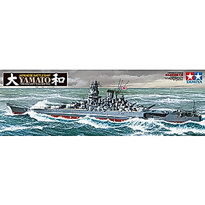 Tamiya 78030 1/350 Japanese Battleship Yamato Plastic Model Boat Kit