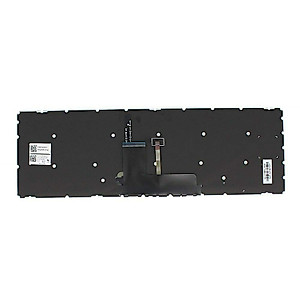 Laptop US English Backlit Keyboard H000082910 0KN0-DQ3US12 Compatible with Toshiba Satellite Radius P50W P50W-B P50W-C P55W-C P55W-B P55W P55W-C5200 P55W-C5204 P55W-C5200X