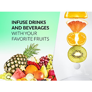 Oval Orange Glass Pitcher with Lid and Spout (1.5 L | 51 oz) - Borosilicate Glass Water Pitcher - for Hot & Cold Beverages - incl. Cleaning Brush