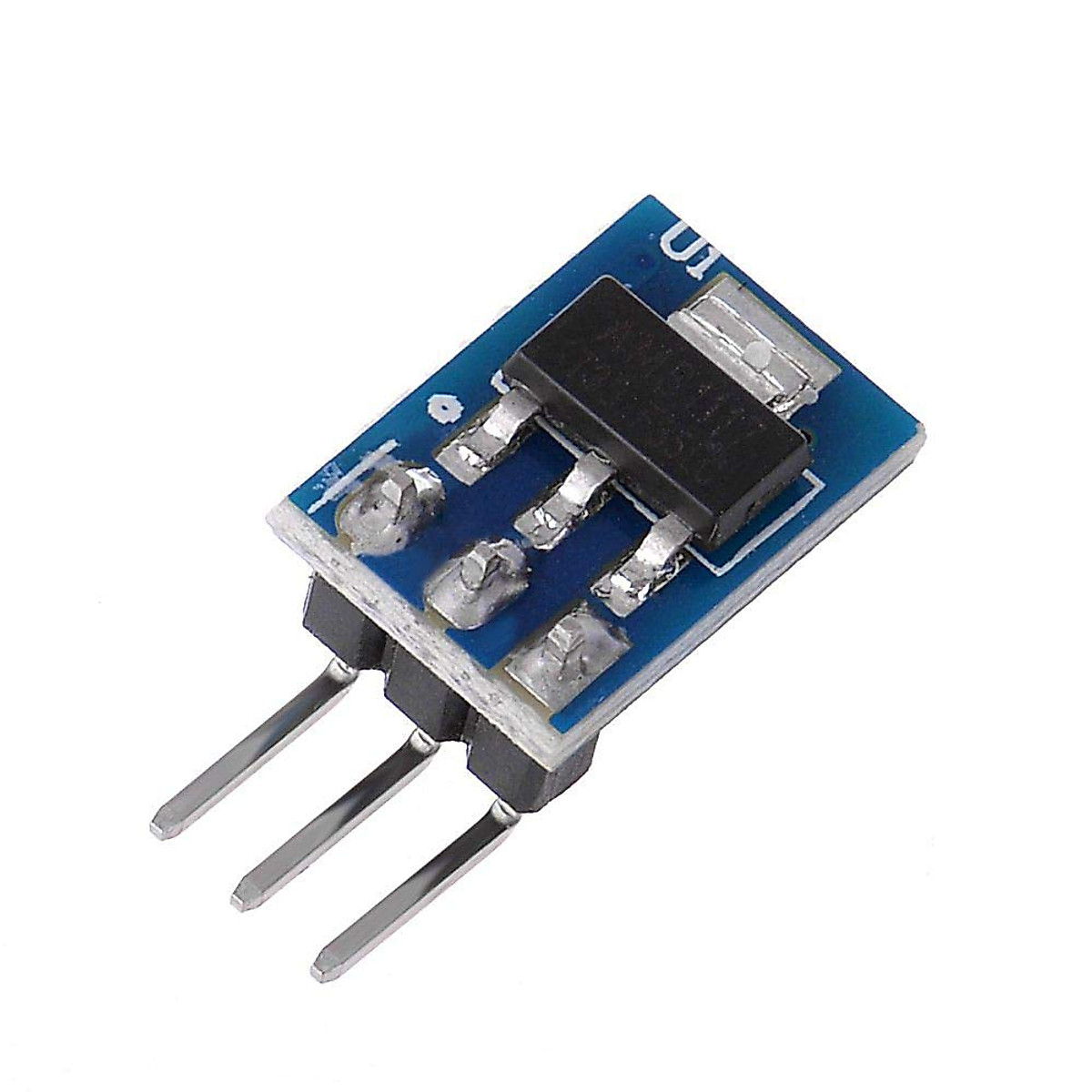 DAOKI 10Pcs 5V to 3.3V Step-Down Power Supply Buck Module DC 4.75V-12V to 3.3V Voltage Regulator AMS1117-3.3 LDO 800MA Buck Module Soldering Kit