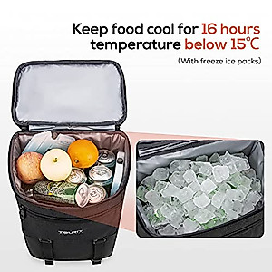 TOURIT Backpack Cooler Leak Proof 28 Cans Cooler Backpack Insulated Waterproof Cooler for Men and Women, Picnic, Hiking, Work, Trip