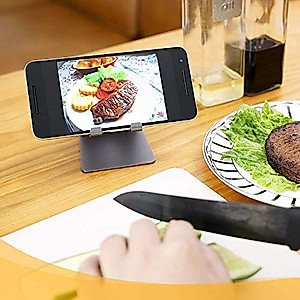 Lamicall Cell Phone Stand, Phone Dock : Cradle, Holder, Stand, Compatible with Phone 12 Mini 11 Pro Xs Xs Max Xr X 8 7 6 6s Plus 5 5s 5c All Android Smartphone Charging, Accessories Desk - Gray