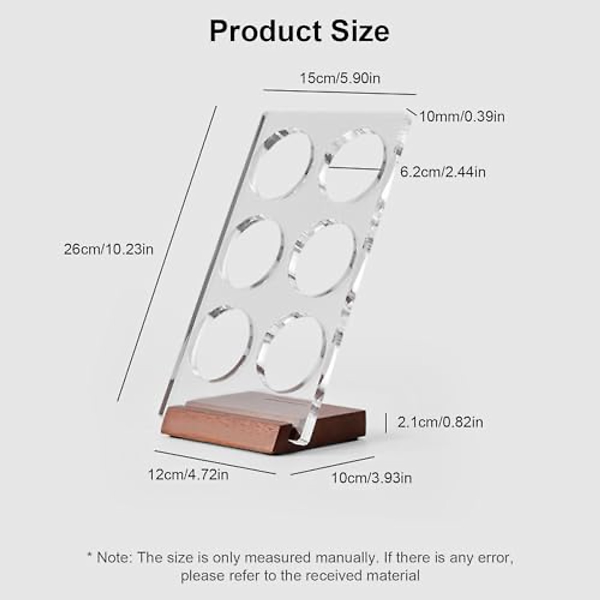 JOKOTI Elegant and Sturdy Coffee Grounds Box Holder Portable Accessory for Home Kitchen Supplies Or Coffee Shop Use