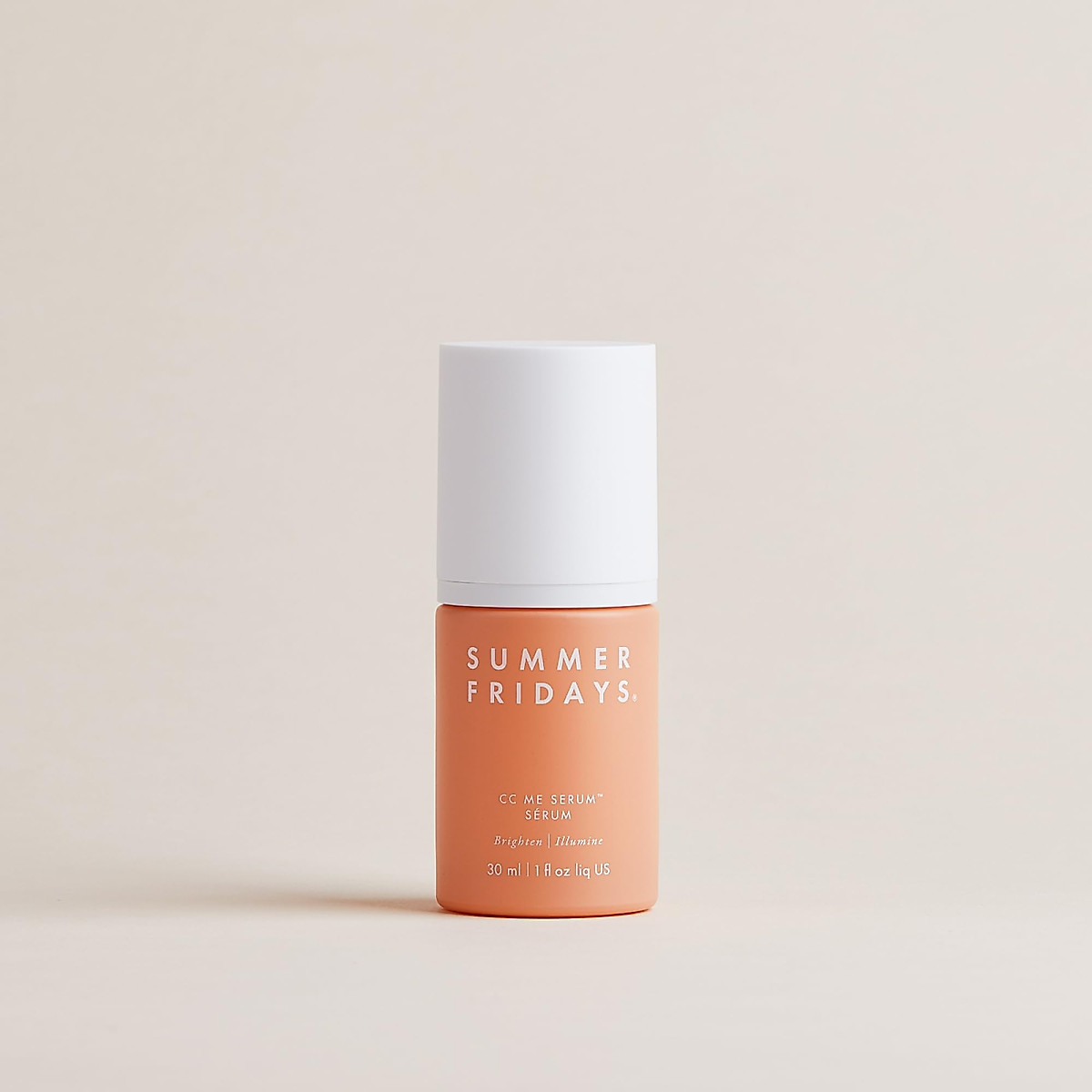 Summer Fridays CC Me Serum with Vitamin C + Niacinamide - Brightening + Hydrating Face Serum to Improve Skin Tone + Reduce Appearance of Dark Spots Over Time (1 Fl Oz)