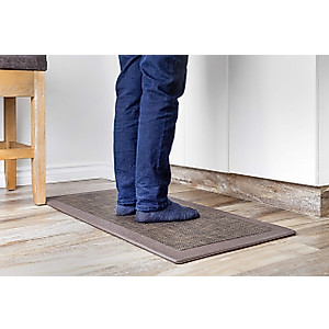 Relax Series Oversized Oil- and Stain-Resistant Anti-Fatigue Kitchen Mat (Espresso)*