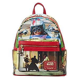 Loungefly Star Wars The Phantom Menace Final Frames Double Strap Shoulder Bag