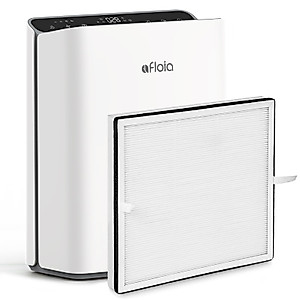 Afloia Air Purifiers for Home Up to 1280Ft² with Laser Air Quality Sensor, Afloia Original 3-Stage Filter for Europa, 1 Pack