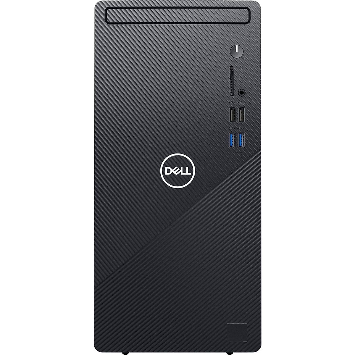 Dell 2021 Newest Inspiron 3000 Desktop Computer, Intel Quad-Core i3-10100 Processor Up to 4.3Ghz, 8GB DDR4 RAM, 1 TB HDD, Wi-Fi, SD Card Reader, HDMI, VGA, Win10 Home, Black