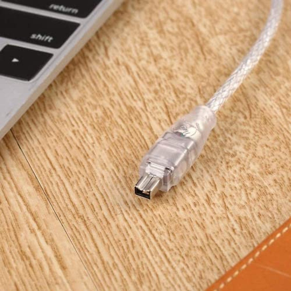 USB 2.0 Male to IEEE 1394 4Pin Male iLink Firewire DV Cable 5FT Compatible with Sony DV & D8.(Please Read The Last Picture hint on The Left Carefully Before Buying. Prevent Buying Mistakes)
