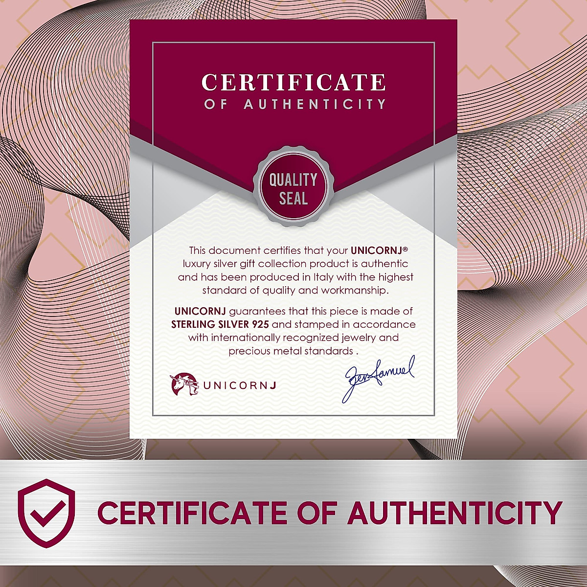 Custom Engraved Sterling Silver Baby Rattle Teether Heart Simulated Mother of Pearl Ring Keepsake