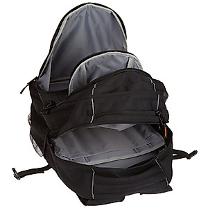 Amazon Basics Laptop Computer Backpack with padded shoulder straps and Organizational compartments (Black) & Ergonomic Wireless Mouse - DPI adjustable - Black