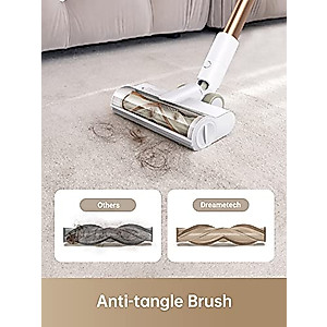 Dreametech Cordless Vacuum Cleaner, P10 Pro Vacuum Cleaner with 22Kpa Powerful Suction, 2 in 1 Lightweight Stick Vacuum for Hard Floor Pet Hair