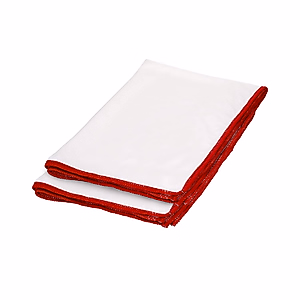 Duralex Picardie Drinking Glasses Set of 6 - Tempered Glass Tumblers with Microfiber Polishing Cloth Classic Design, Easy to Hold Duralex Glasses for Kitchen, Dining Table (7.5 Oz.)