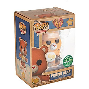 Funko Care Bears POP! Animation Friend Bear Exclusive Vinyl Figure #1123 [Earth Day, 40th Anniversary]