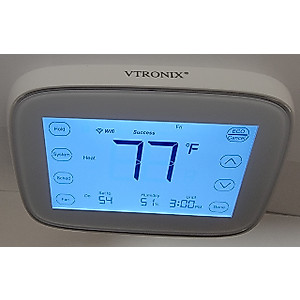 Lakepro-1 Programmable Thermostat for Home - Wi-Fi Enabled with Alexa Compatibility - Control Temperature and Remote Monitoring with Phone App (Requires a C Wire)