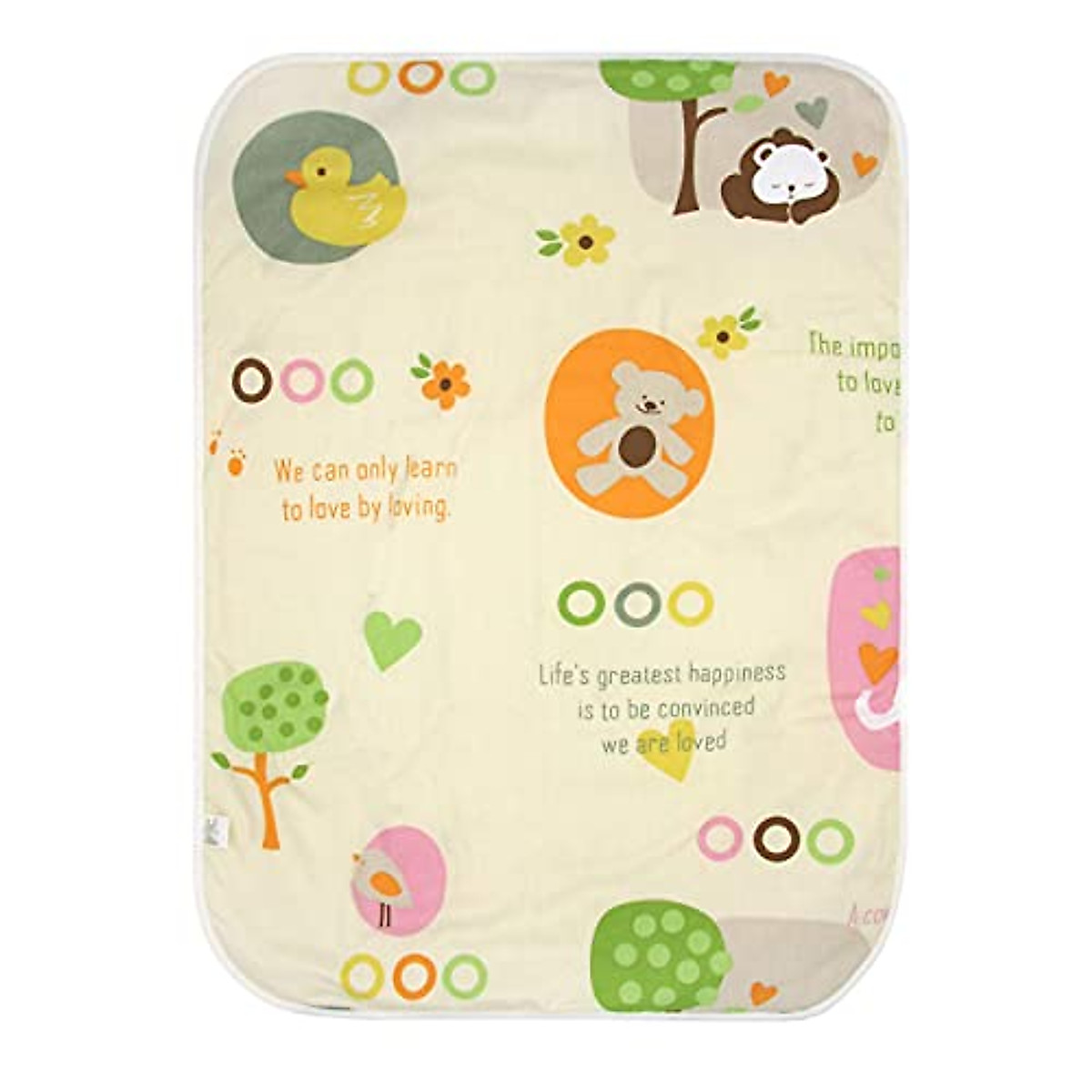 Waterproof Baby Diaper Changing Pad Multi Function Diaper Change Mat for Girls Boys Newborn Washable Reusable Breathable Leak Proof Infant Mattress19.6X27.5 in