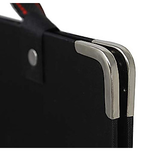 VViViD Black Portable Classic-Style Flat Cachet Portfolio (16" x 21.5")