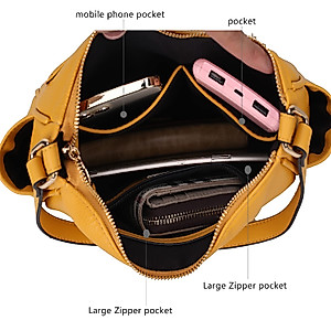 MKF Collection Crossbody Bag for Women,Vegan Leather Shoulder Bag Handbag Purse By Mia K Red