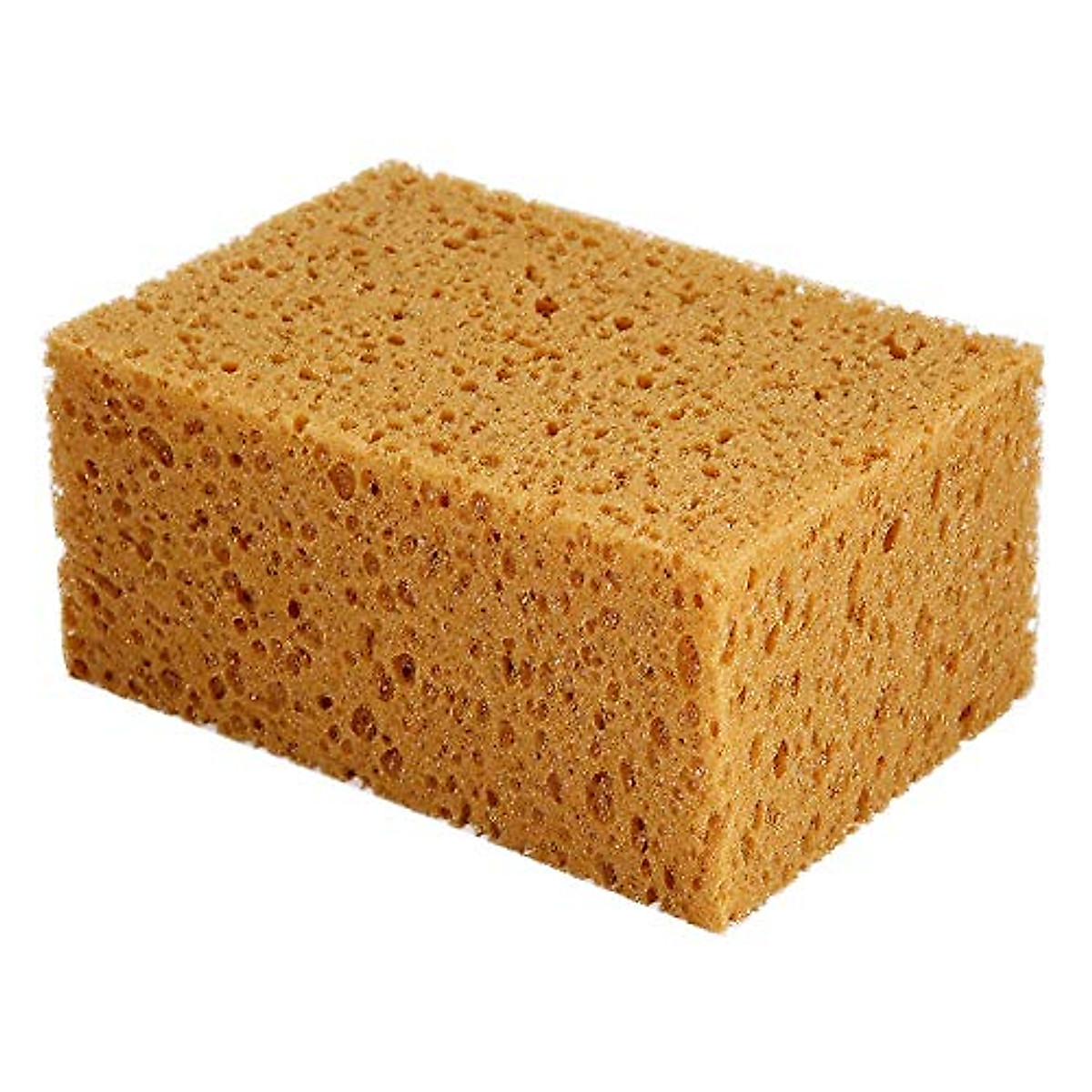 10Pcs Hlyjoon Square Shape Double-Faced Sponge Scouring Pads Square Shape Handheld Nonslip Sponge Washing Cleaner Tool for Car Auto Motorcycle(1 Sell)