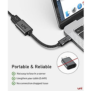 uni USB-C to USB 3.0 Adapter 2 Pack [Aluminum Shell], 5Gbps USB-C to USB Adapter, USB-C OTG Cable (Thunderbolt 3/4 Compatible) for MacBook Pro/Air, iPad Pro/Air, Surface Laptop, Galaxy S21 & More