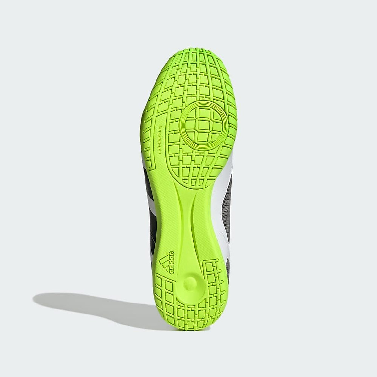 adidas Predator Accuracy.4 Indoor Footwear White/Core Black/Lucid Lemon Men's 11, Women's 12 Medium