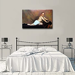 Seinfeld Poster - George Costanza The Timeless Art of Seduction Wall Art Comedy Movies Canvas Printing Home Living Room Bedroom Decor Mural (Seinfeld Poster,12x18inch-unframed)