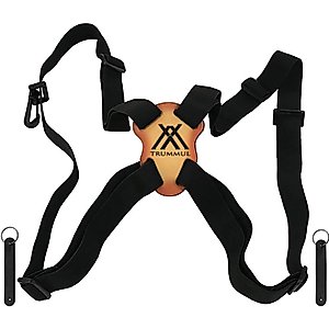 Trummul Binocular Harness Strap Best Chest Harness Strap for Hunters Photographers and Golfers Upgraded Version(Black)