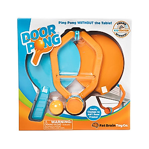 Fat Brain Toys Door Pong - Ping Pong Without The Table! Active Game for Ages 6+