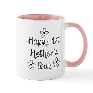 CafePress 1St Mother's Day Mug Ceramic Coffee Mug, Tea Cup 11 oz