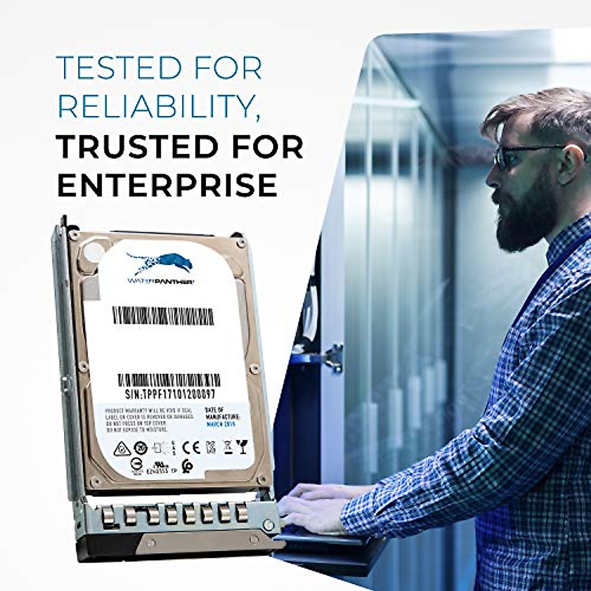 2.4TB 10K SAS 2.5" HDD for Dell EMC PowerEdge Servers | Enterprise Hard Drive in G14 Tray | Compatible with R Series T Series 401-ABHQ K0N77 C6420 R940 R7415