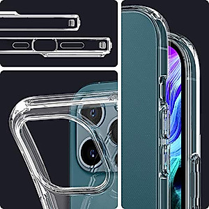 Spigen Liquid Crystal Designed for iPhone 12 Pro Max Case (2020.) - Crystal Clear